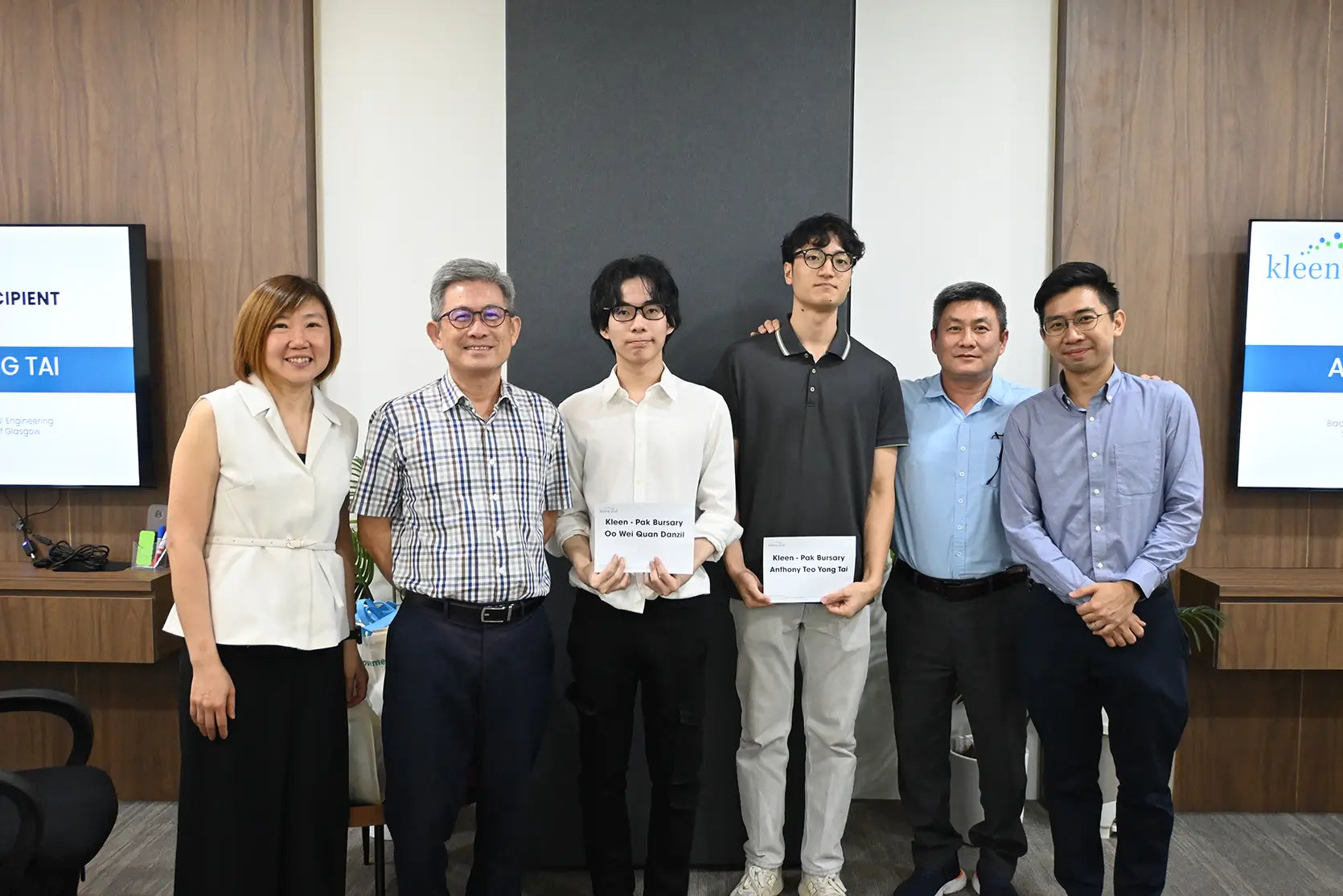 Kleen-Pak Bursary Presentation