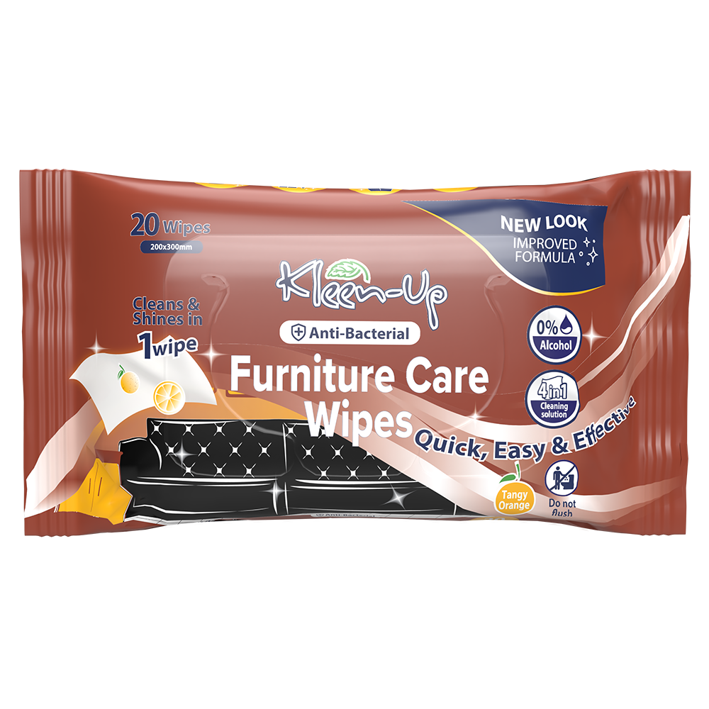 Kleen-Up Furniture Care Wipes (20 sheets)